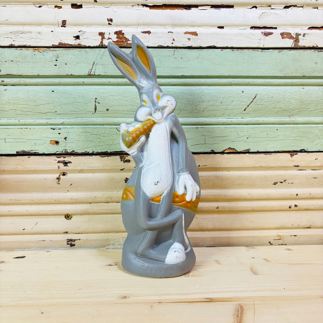 Bugs Bunny Plastic Blow Mold Figure - Etsy