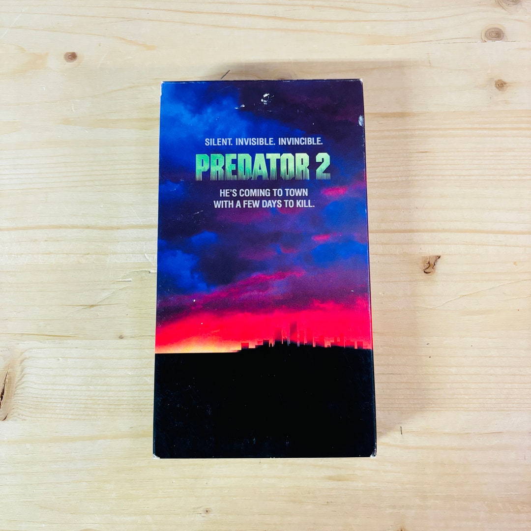 Predator 2 VHS Tape - Etsy