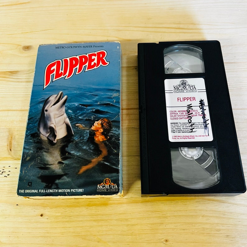 Flipper VHS Tape - Etsy