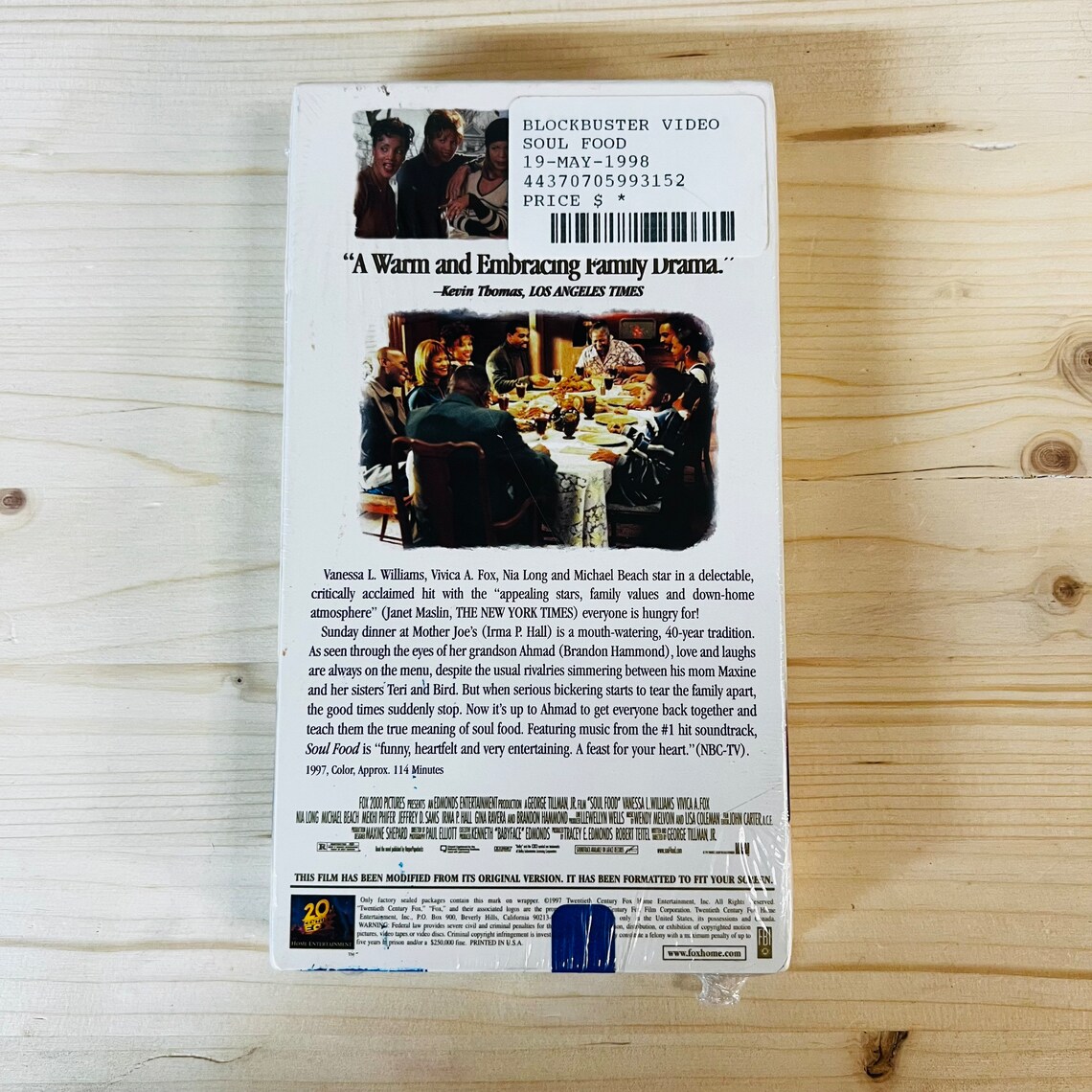 Soul Food VHS Tape - Etsy