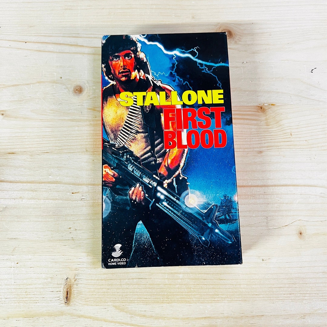 First Blood VHS Tape - Etsy