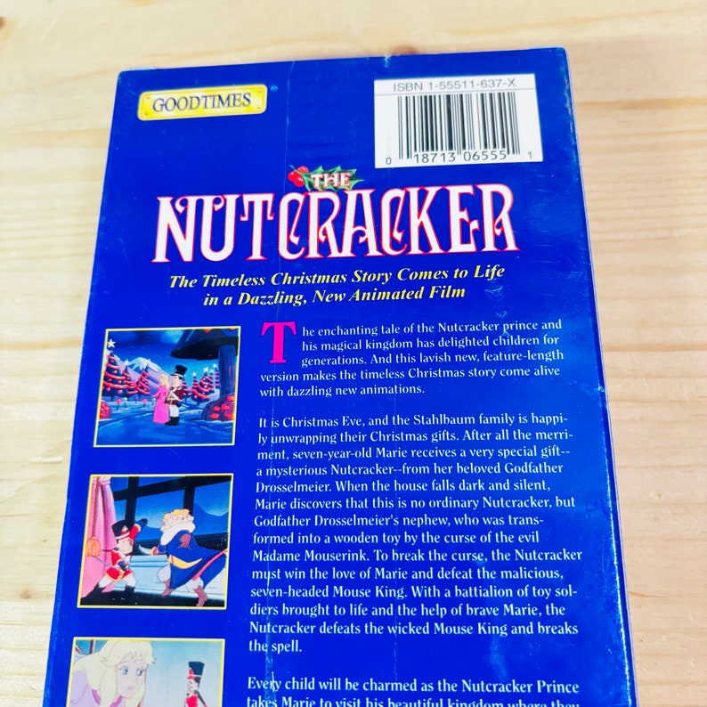 The Nutcracker VHS Tape - Etsy