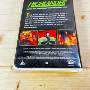 Highlander the Adventure Begins VHS Tape - Etsy
