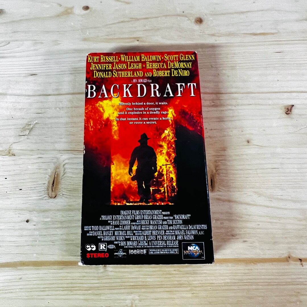 Backdraft VHS Tape - Etsy