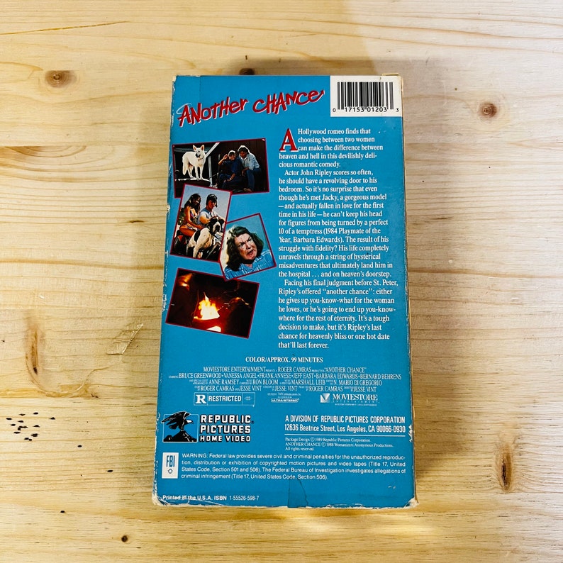 Another Chance VHS Tape - Etsy