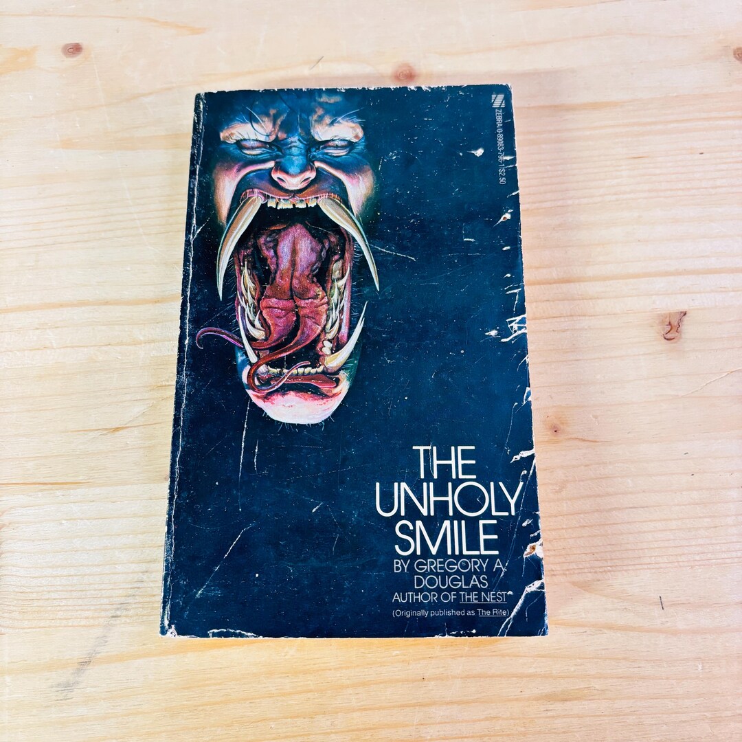 The Unholy Smile by Gregory A Douglas Paperback Book - Etsy