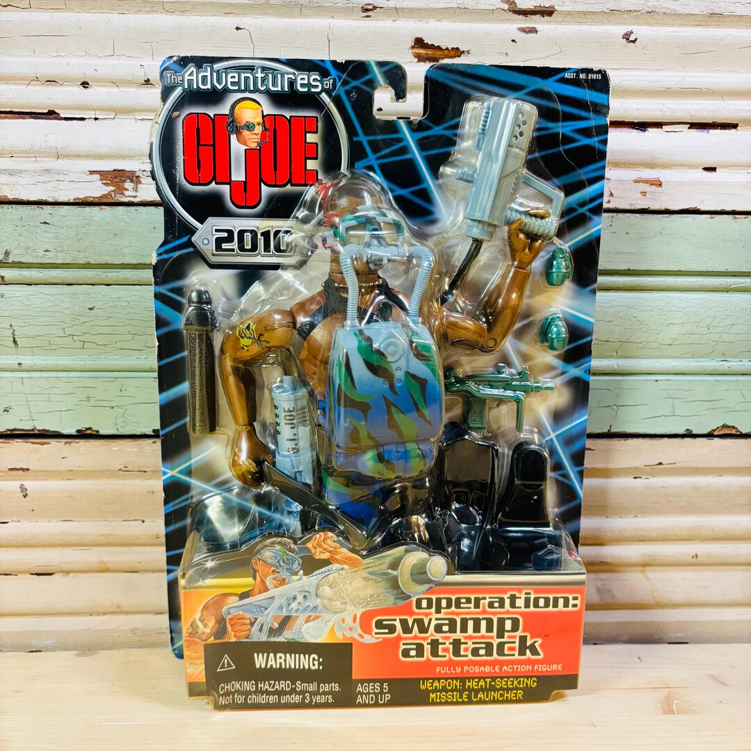 Operation Swamp Attack Adventures of GI Joe Action Figure. - Etsy