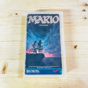 Mario VHS Tape - Etsy