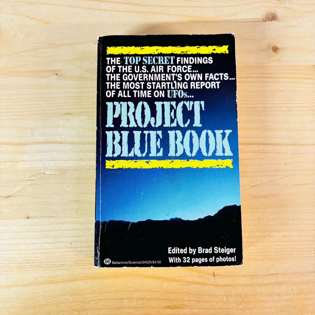 Project Blue Book by Brad Steiger Paperback Book - Etsy