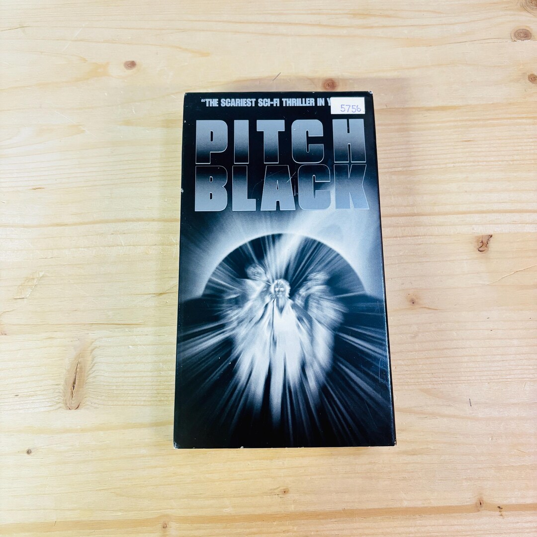 Pitch Black VHS Tape - Etsy