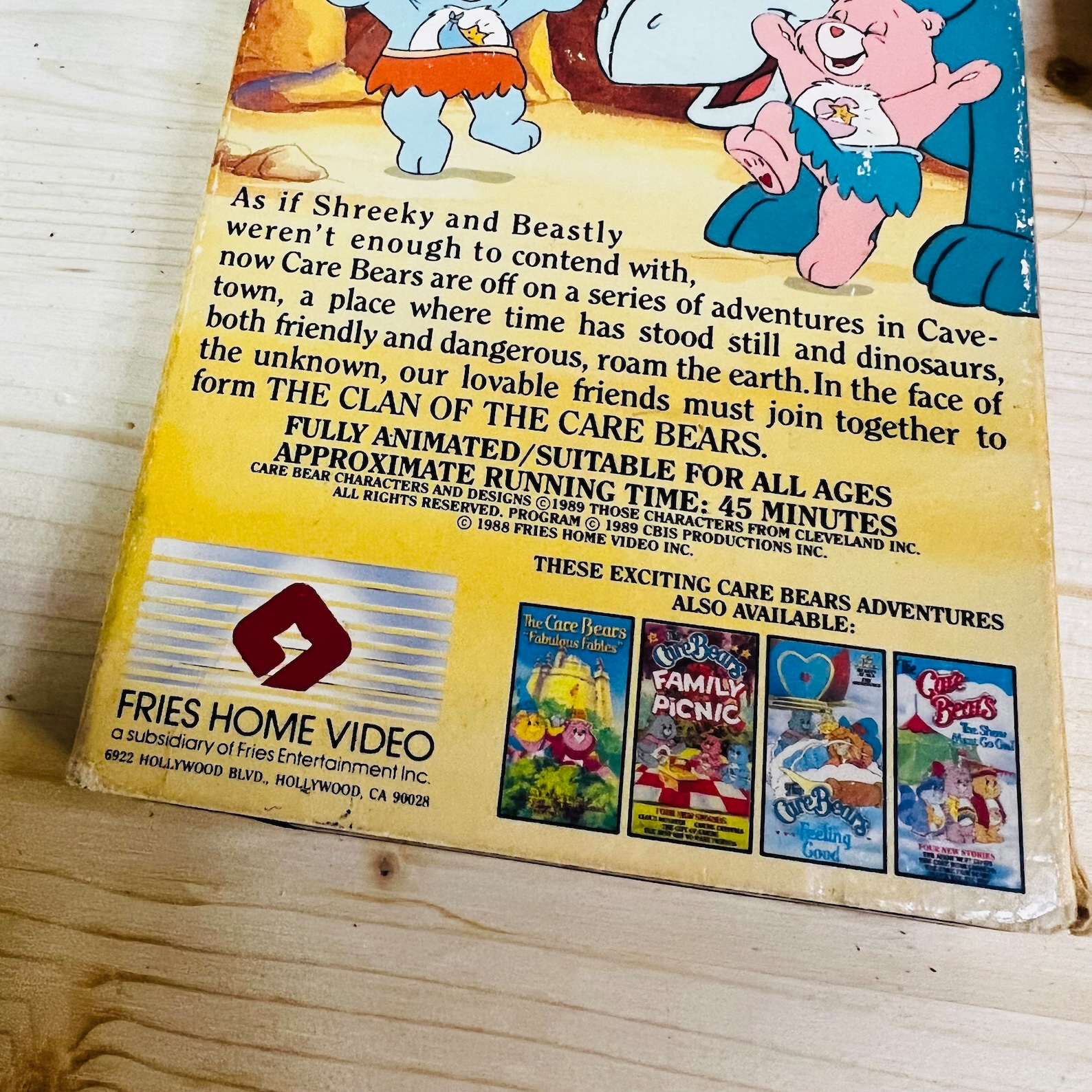 Care Bear VHS Lot of 3 and Care Bear Watch - Etsy