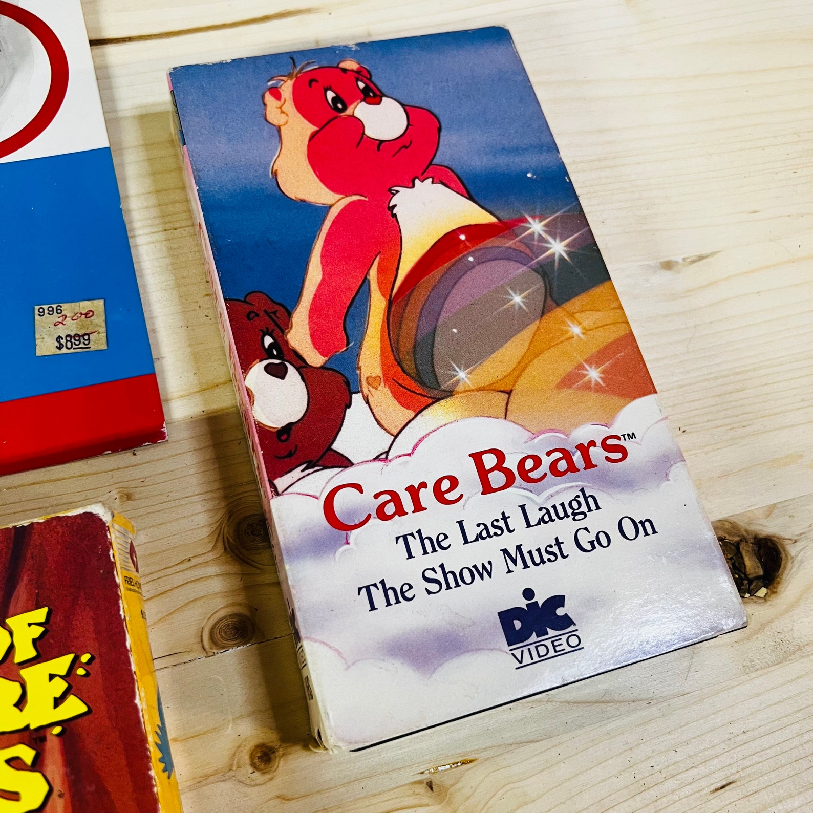Care Bear VHS Lot of 3 and Care Bear Watch - Etsy