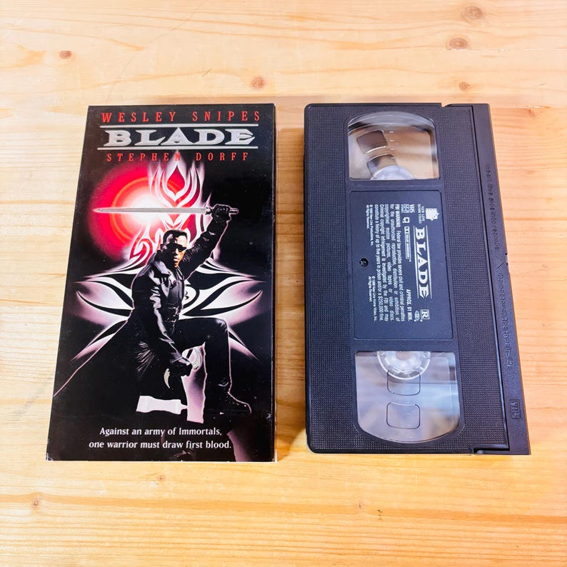 Blade VHS Tape - Etsy