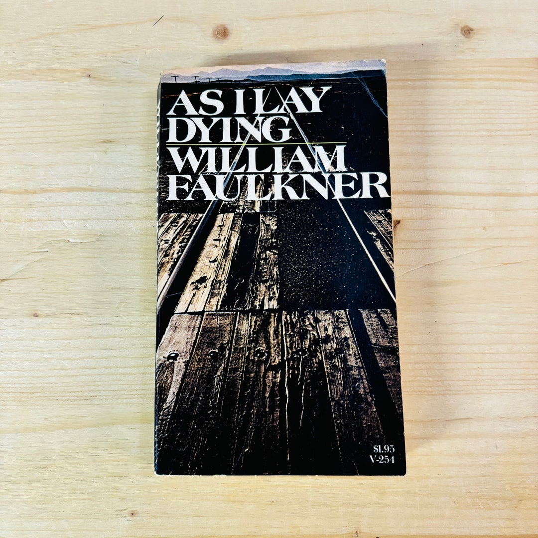 As I Lay Dying by William Faulkner Paperback Book - Etsy