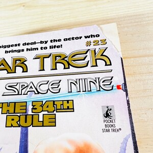 Star Trek Deep Space Nine the 34th Rule Paperback Book - Etsy Australia