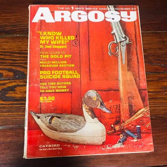 Argosy Magazine November 1965 | Etsy