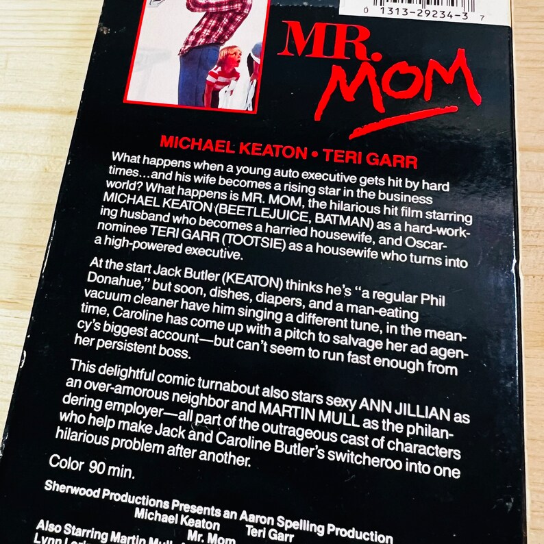 Mr Mom VHS Tape - Etsy