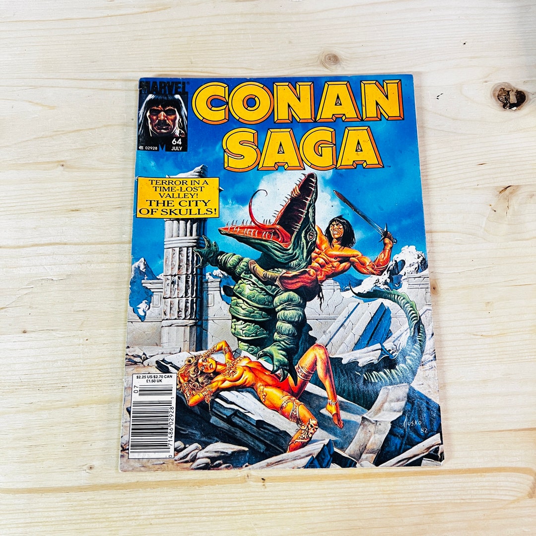 Conan Saga Comic Book Volume 1 Number 64 - Etsy