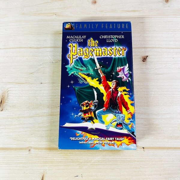The Pagemaster - Etsy
