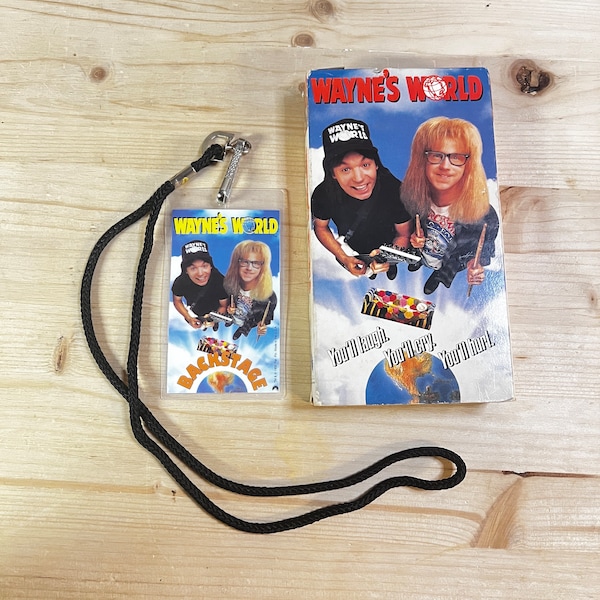 Waynes World Vhs Tapes - Etsy