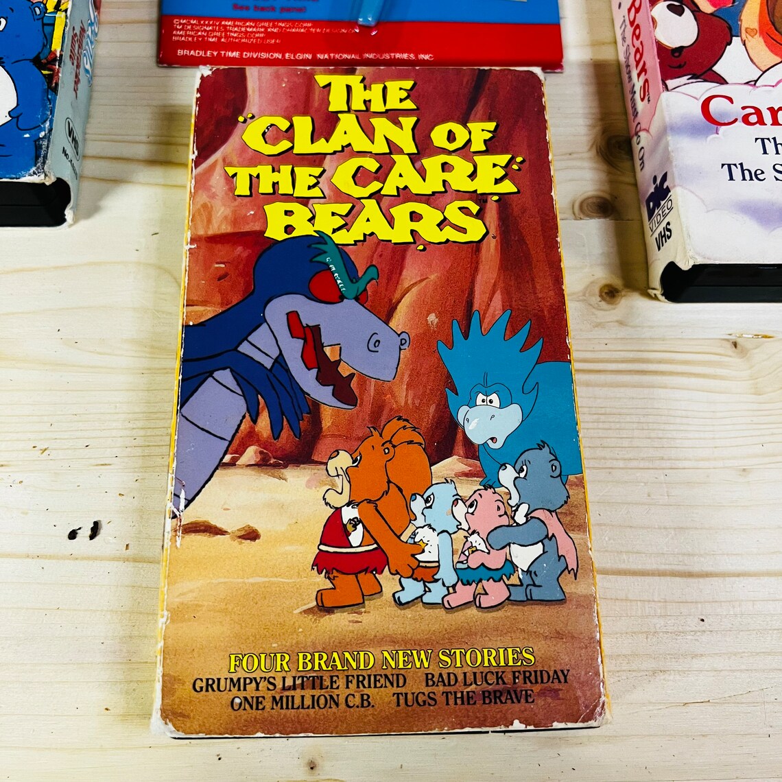 Care Bear VHS Lot of 3 and Care Bear Watch - Etsy