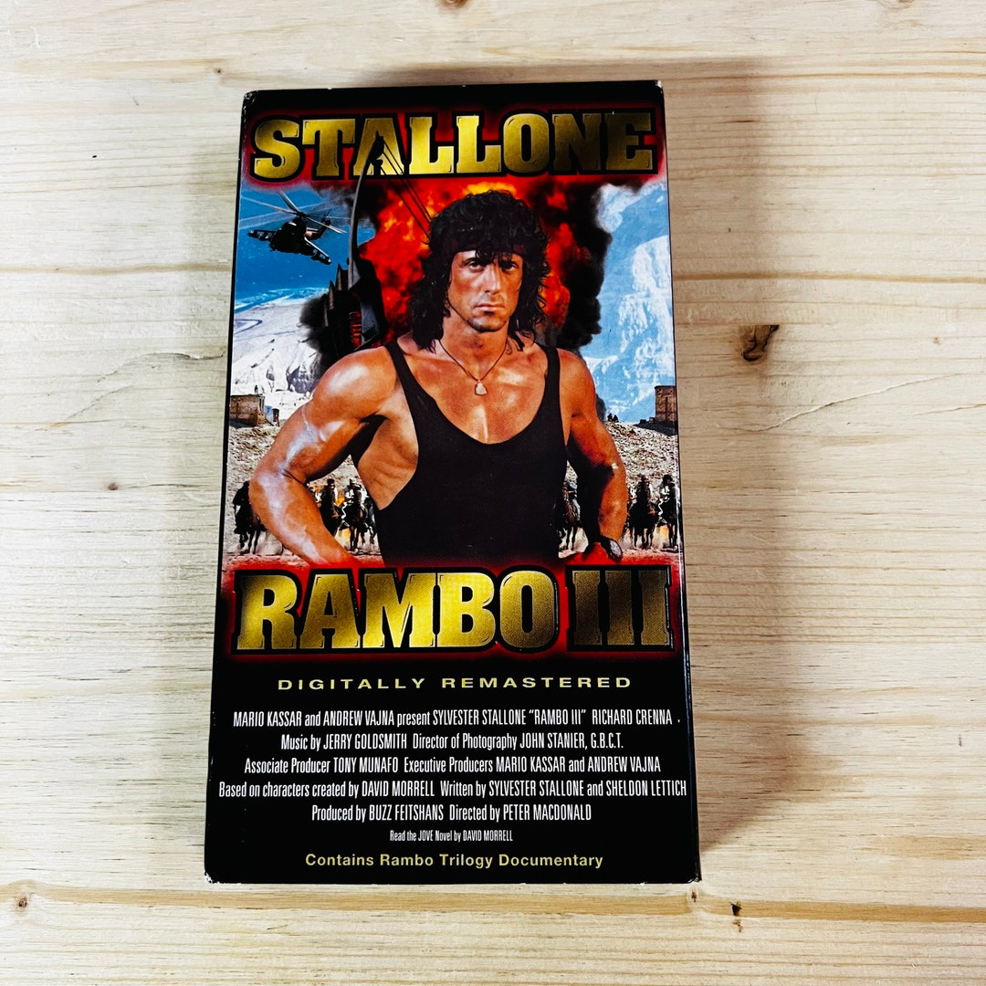Rambo 2 VHS Tape - Etsy