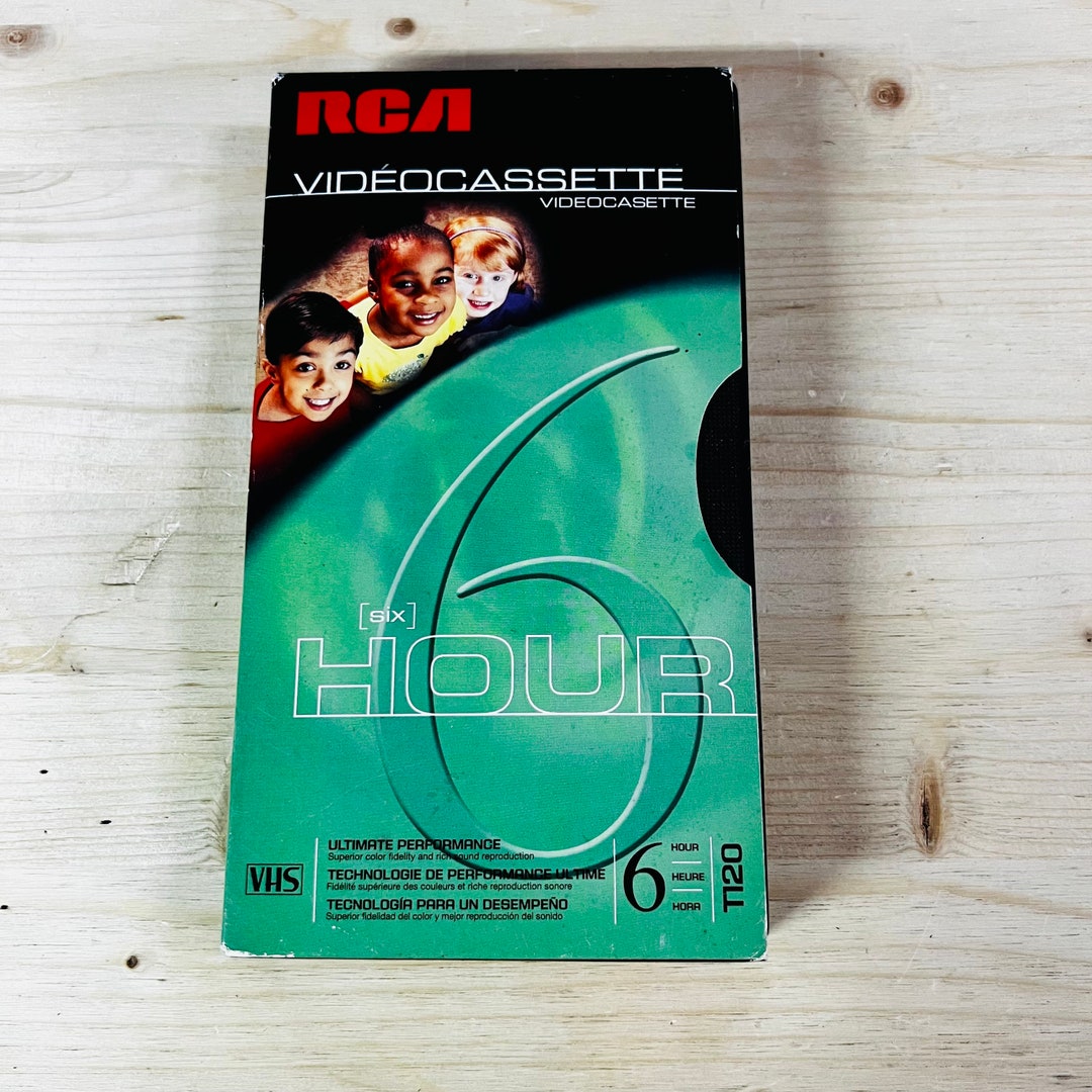 RCA 6 Hour Blank VHS Tape - Etsy Canada