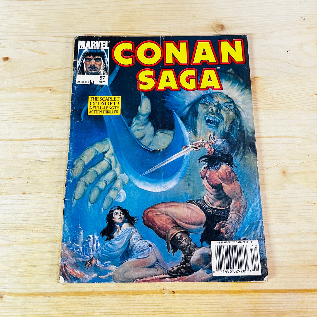 Conan Saga Comic Book Volume 1 Number 57 - Etsy