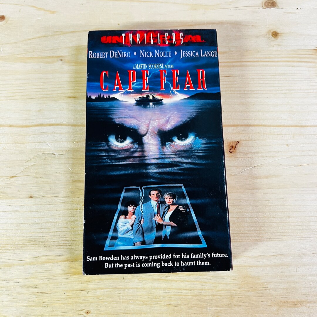 Cape Fear VHS Tape - Etsy