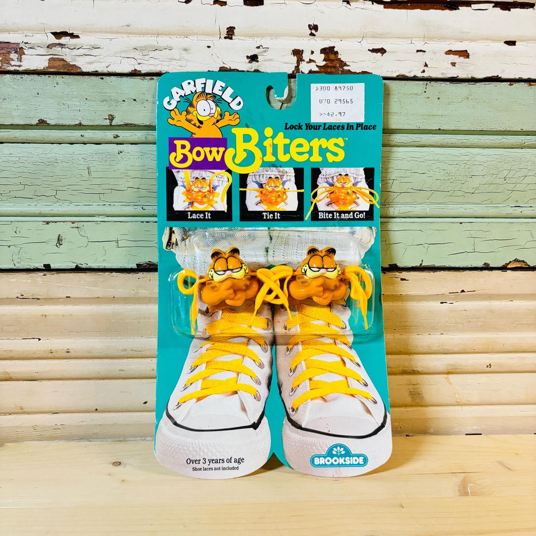1970s Garfield Bow Biters - Etsy