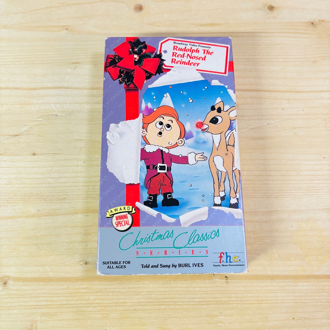Christmas Classics Rudolph the Red Nosed Reindeer VHS Tape - Etsy
