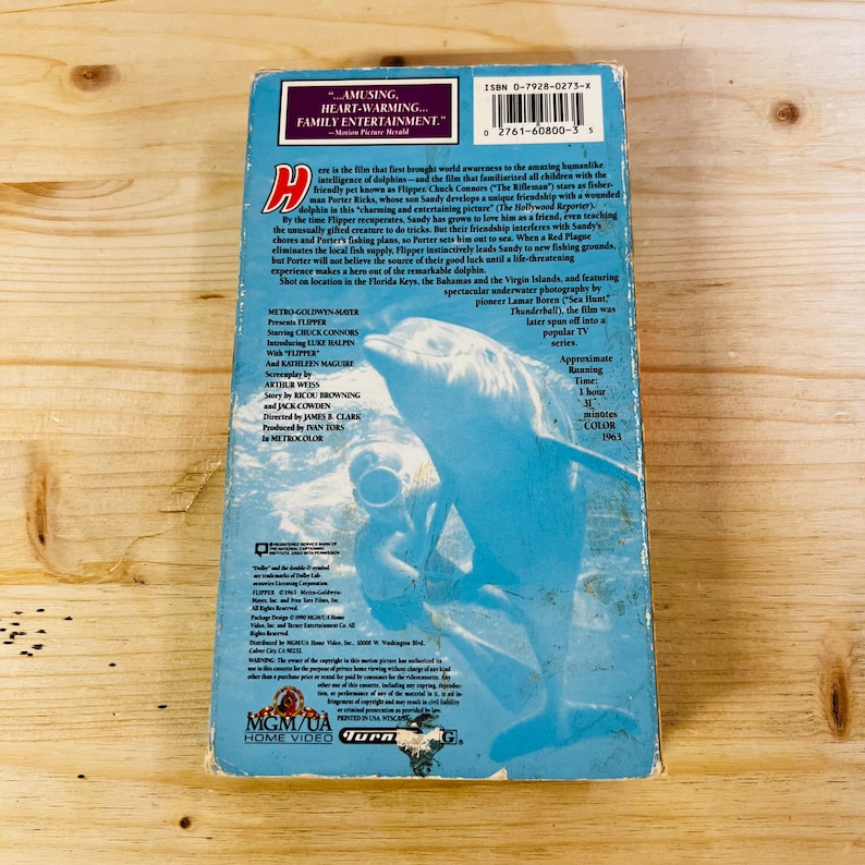 Flipper VHS Tape - Etsy