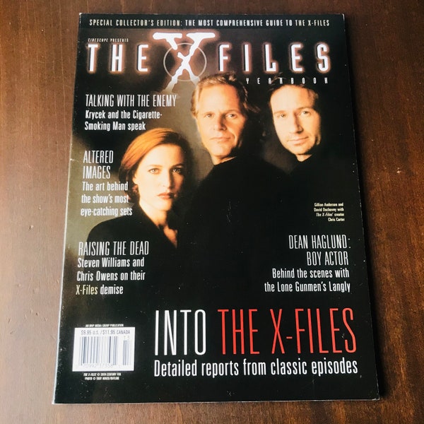 X Files Official Magazine - Etsy