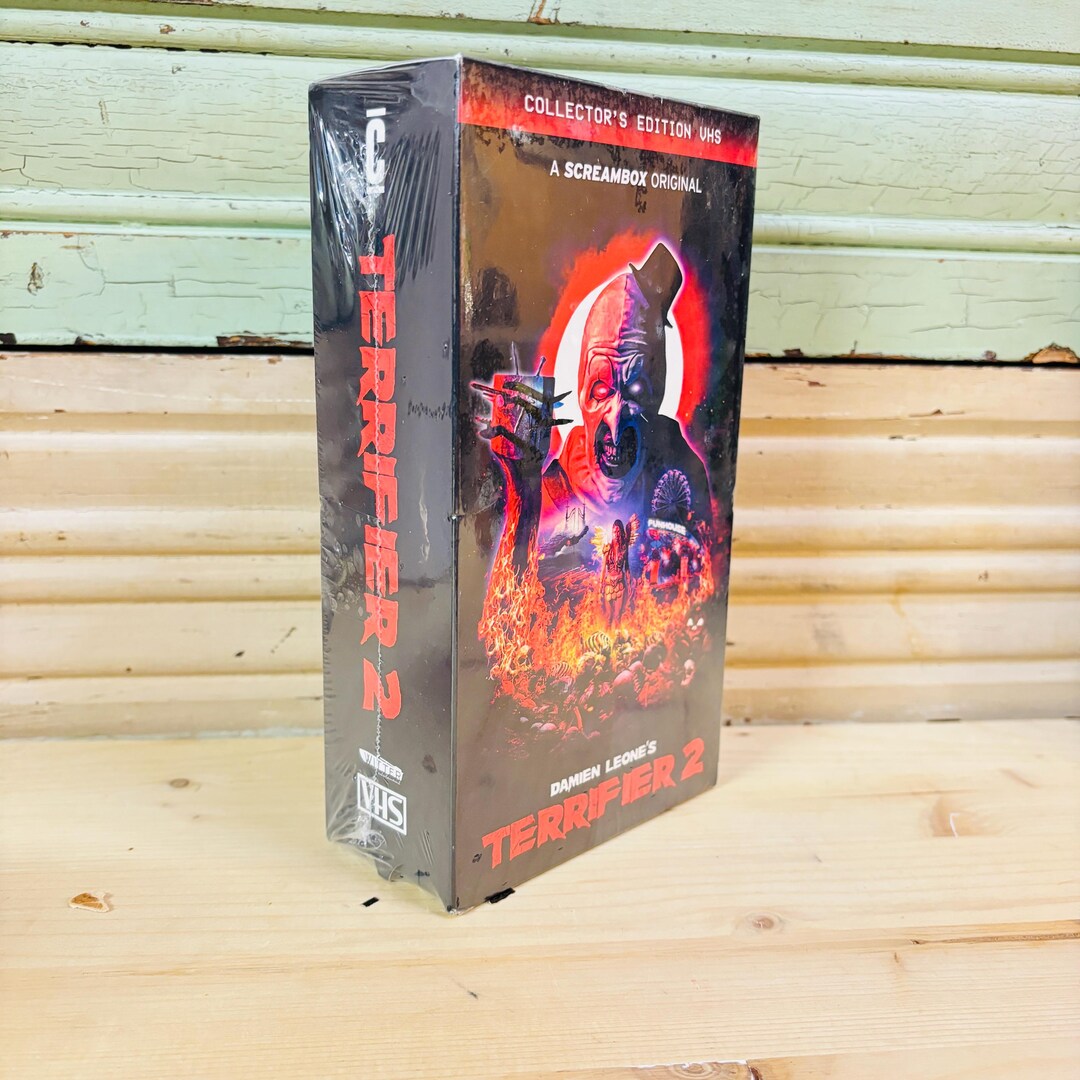 Terrifier 2 VHS Tape Collectors Edition Box Set - Etsy