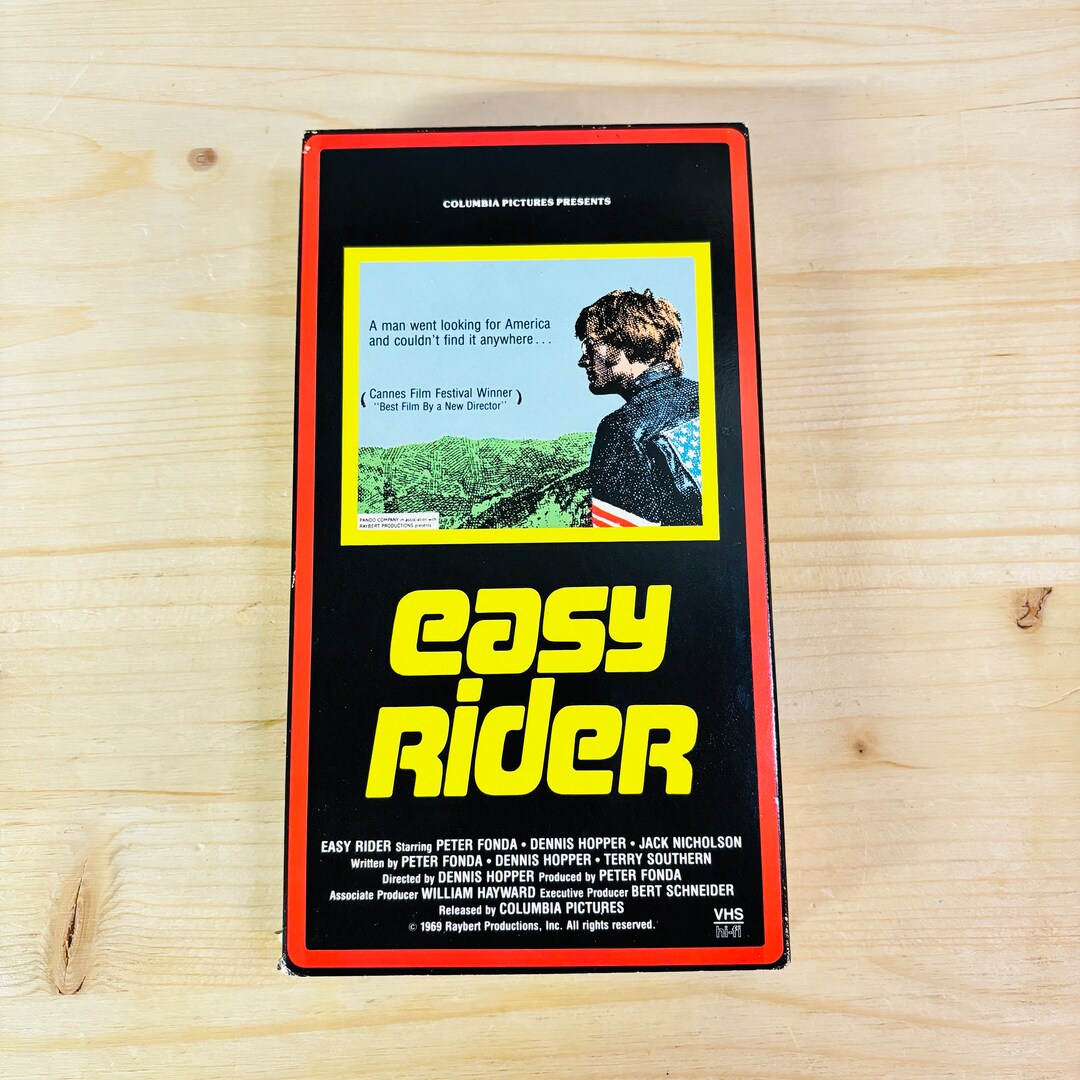 Easy Rider VHS Tape - Etsy