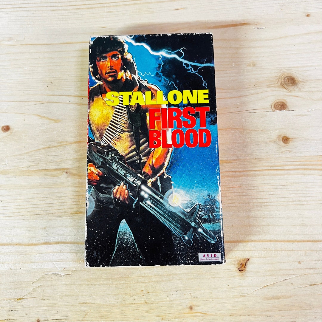 First Blood VHS Tape - Etsy