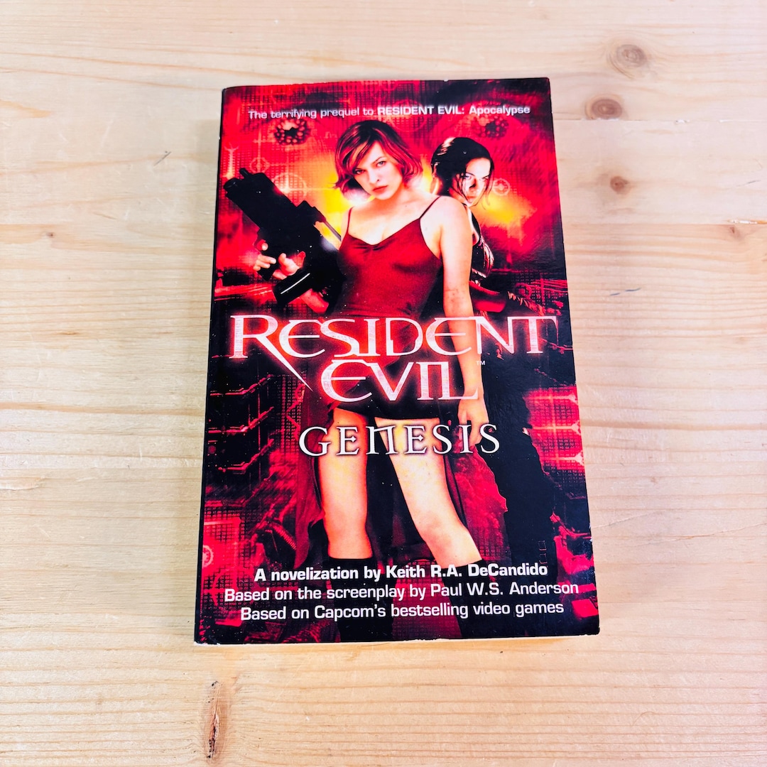 Resident Evil Genesis Novelization by RA Decandido Paperback Book - Etsy UK
