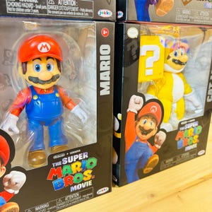 Super Mario Bros Jakks Pacific Figures Lot of Five - Etsy