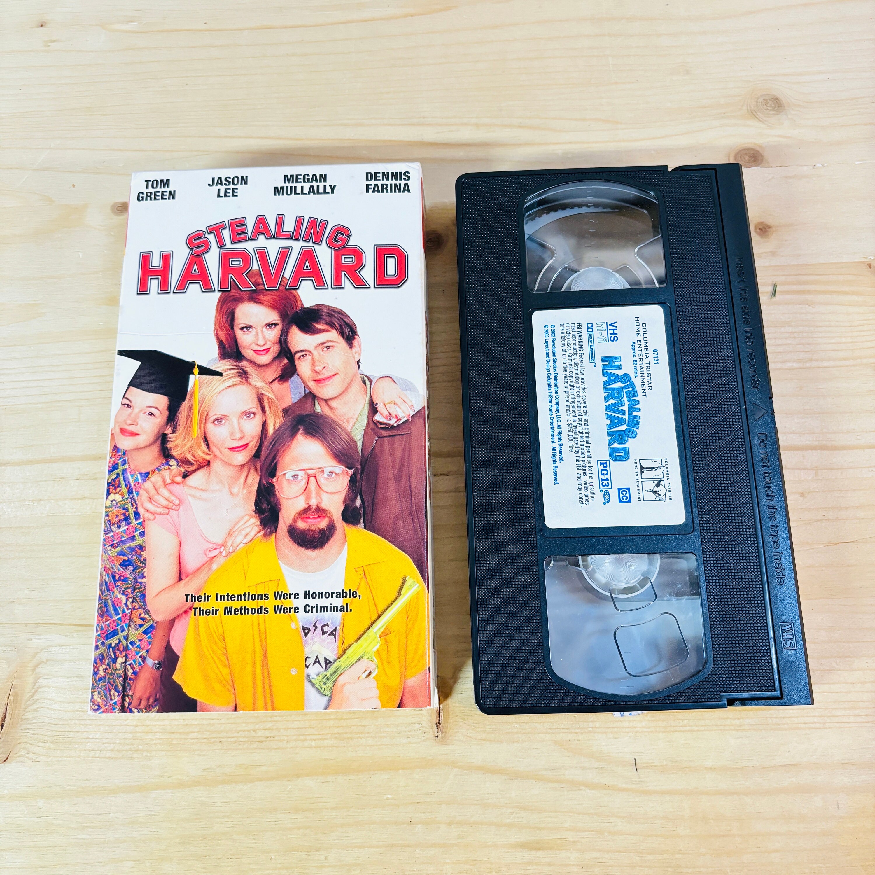 Stealing Harvard VHS Tape - Etsy