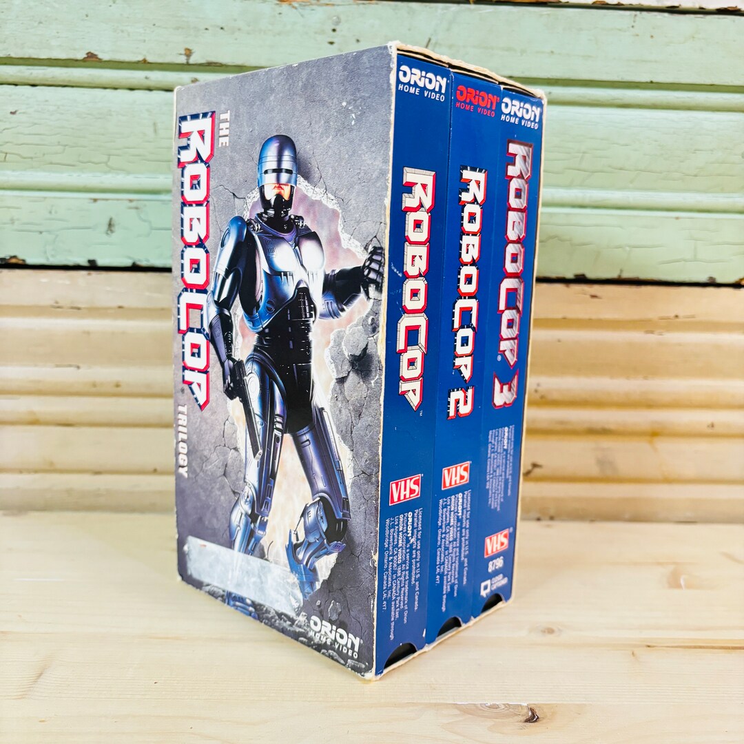 Robocop VHS Tape Box Set - Etsy
