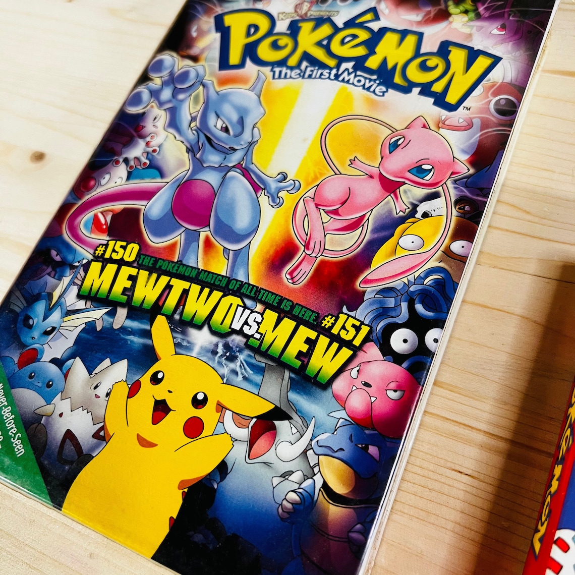 Lot of 2 Pokémon VHS Tapes - Etsy