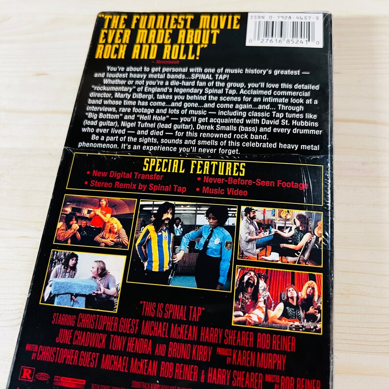 Spinal Tap VHS Tape - Etsy