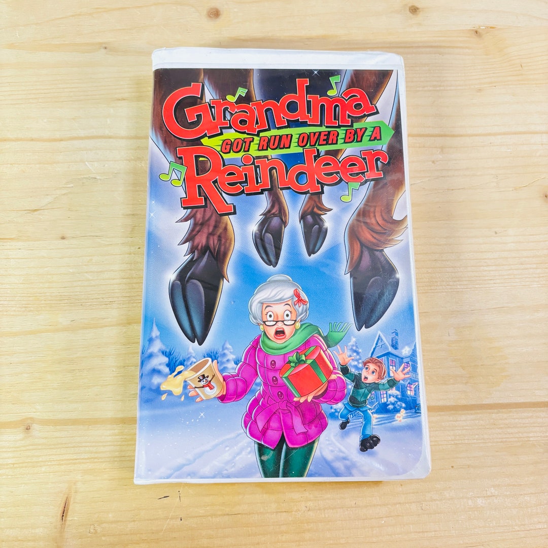 Grandma Got Run Over by A Reindeer VHS Tape - Etsy