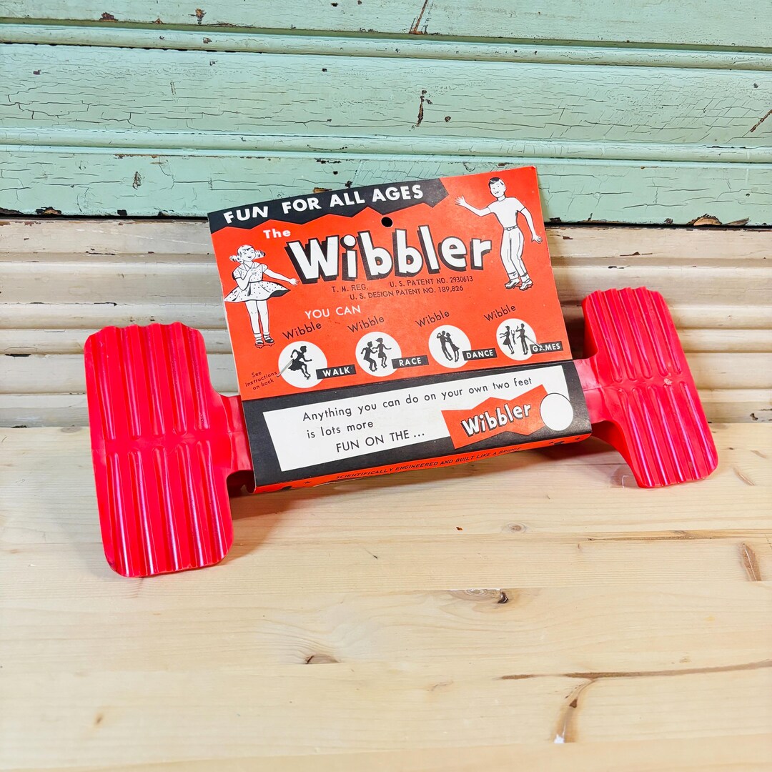 The Wibbler Vintage Balance Toy - Etsy