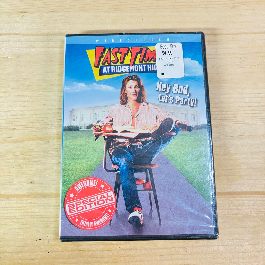 Fast Times at Ridgemont High DVD - Etsy