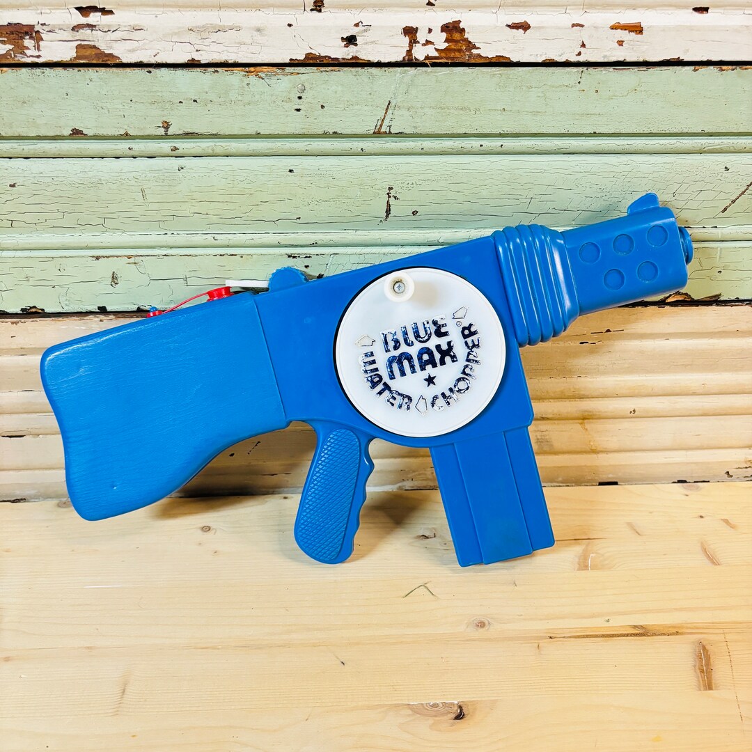 Vintage Blue Max Water Chopper Squirtgun - Etsy