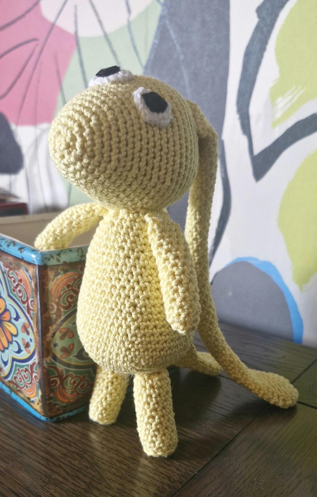 Crochet Beegu Alien Creature Teddy - Etsy UK
