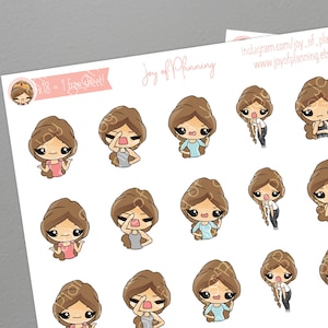 Whatever Stickers / Confused Stickers / Fed up Stickers / Planner ...