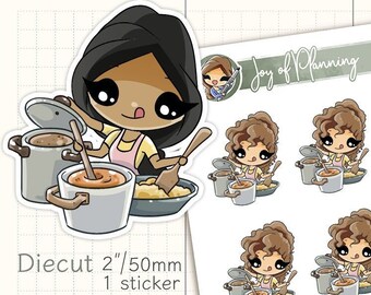 Cook Stickers - Etsy