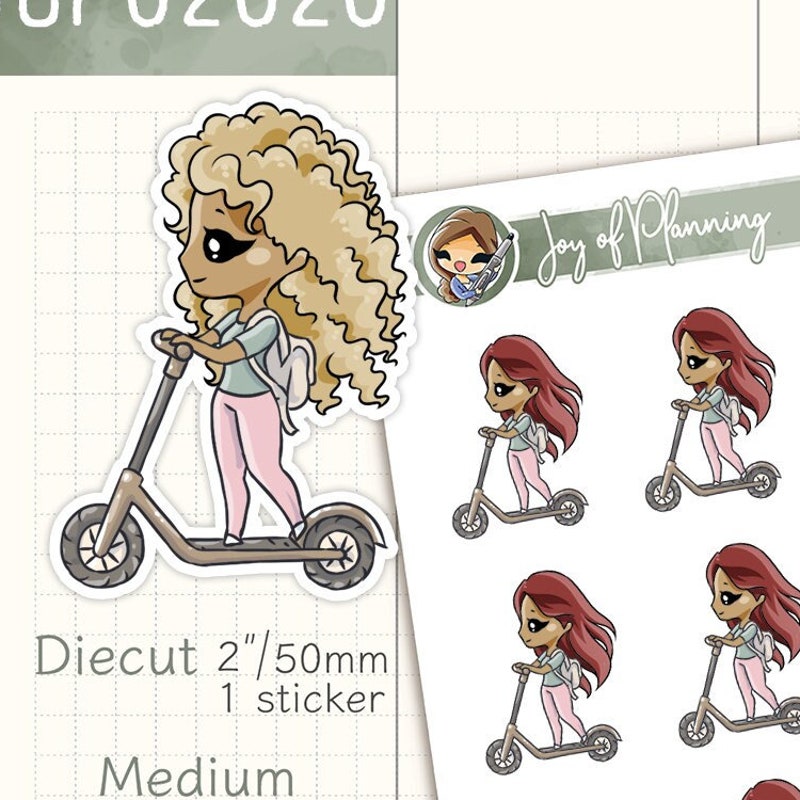 Stickers for Scooter - Etsy